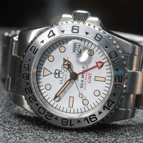 Major Sea Wolf GMT White – Major